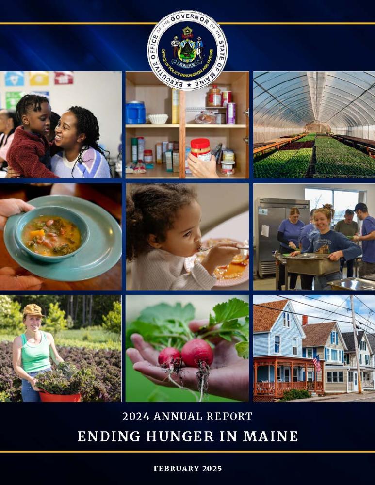 Ending Hunger in Maine | Office of Policy Innovation & Future